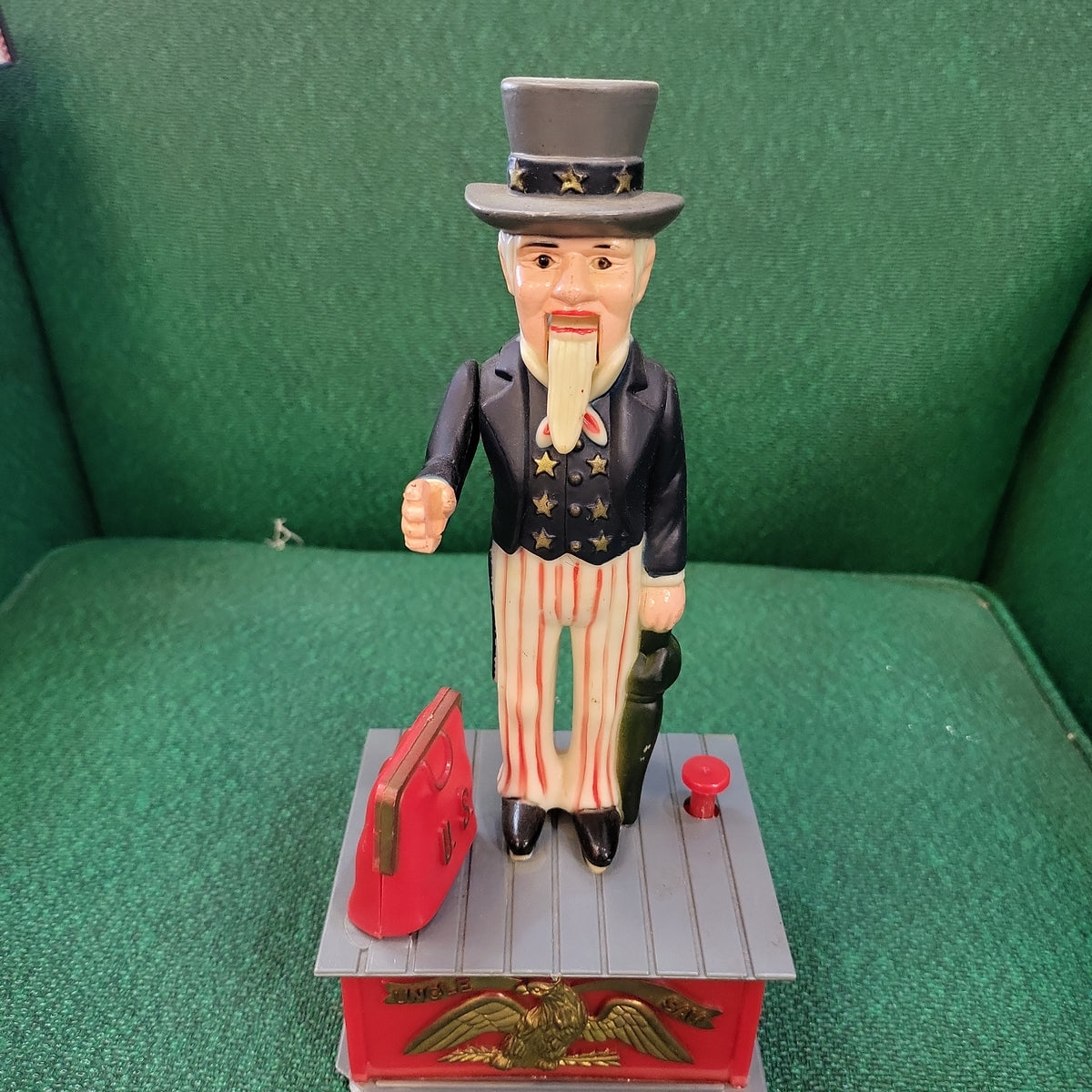 Vintage Uncle Sam Bank – City Boy Country Life
