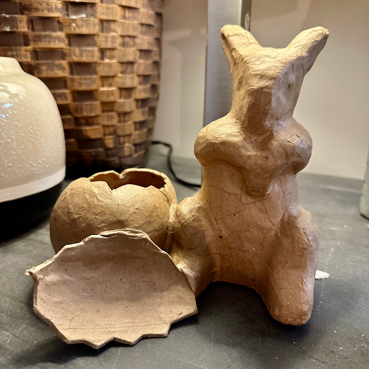Paper Maché Bunny – City Boy Country Life